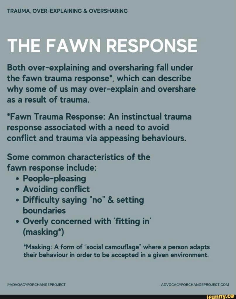 Fawn Trauma Response | M.D.D Dating Coach, Couples Therapy, Breakup ...